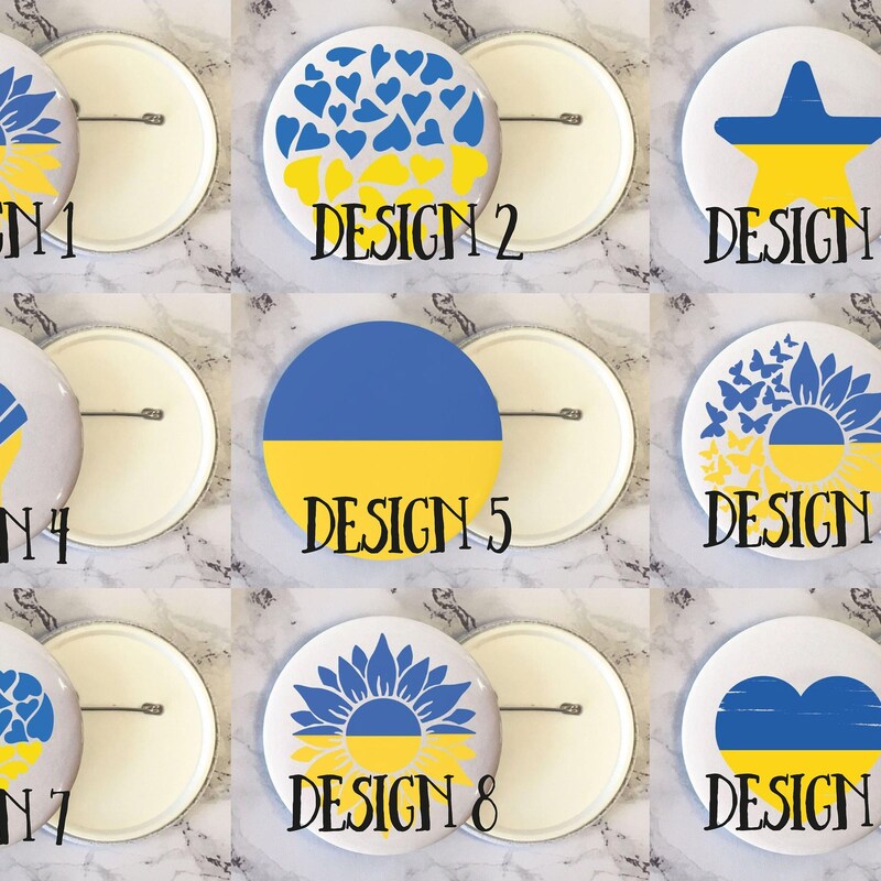 Ukrainian Badges - Etsy UK
