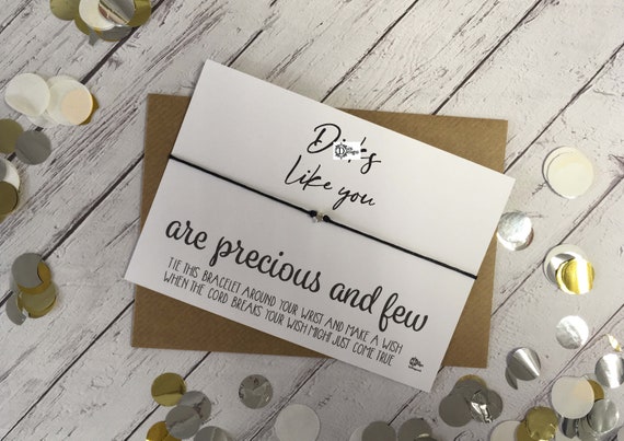 MATURE Sweary Wish Bracelet Dcks Like You Are Precious And | Etsy