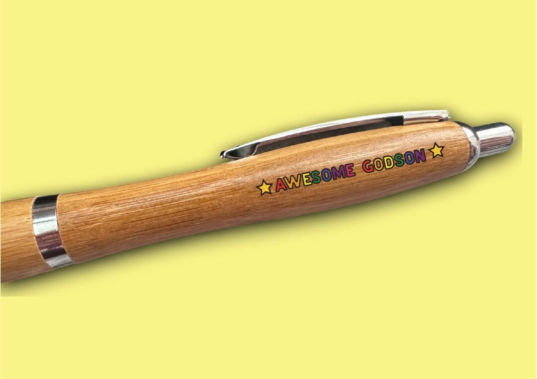 Awesome Godson Pen, Gift From Godparents , Godson Gift , Godson ...