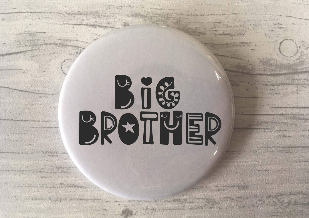 Big Brother Badge, Big Sister Badge, Sibling Pregnancy Announcement ...