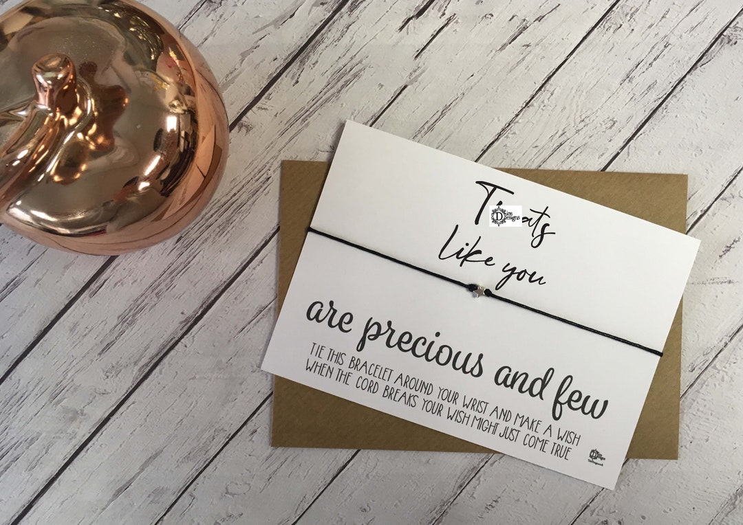MATURE Sweary Wish Bracelet, Tw*ts Like You Are Precious and Few ...