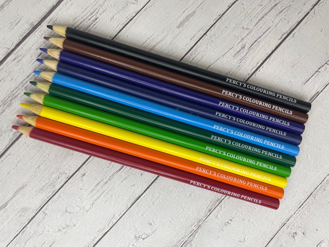 Personalised Colouring Pencils First Day of School Gift - Etsy
