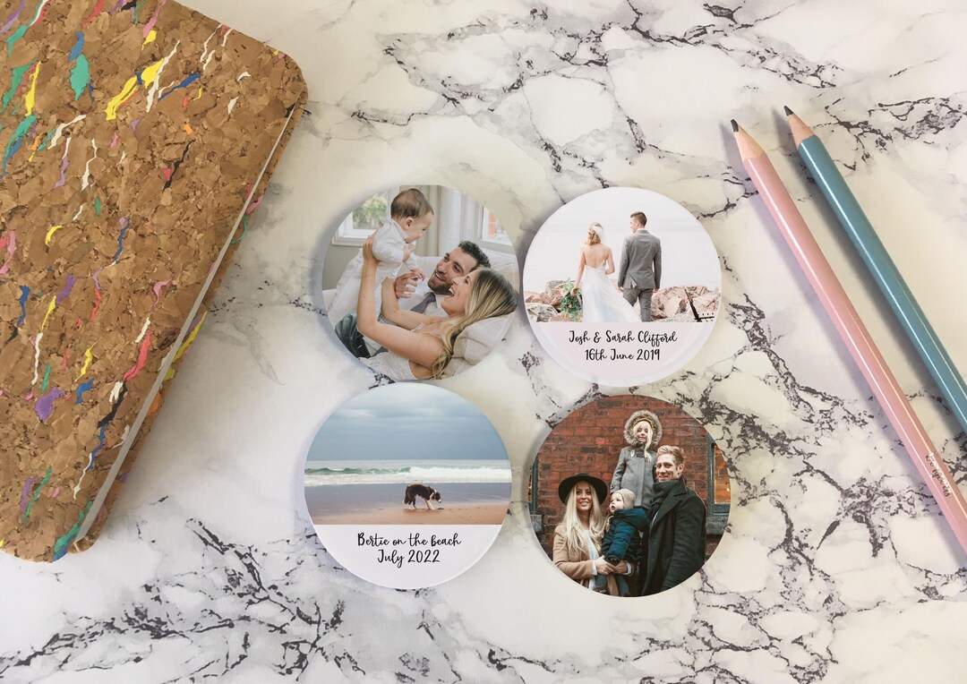 Personalised Photo Badges, Custom Badge Magnet Keyring Mirror , Hen Do ...