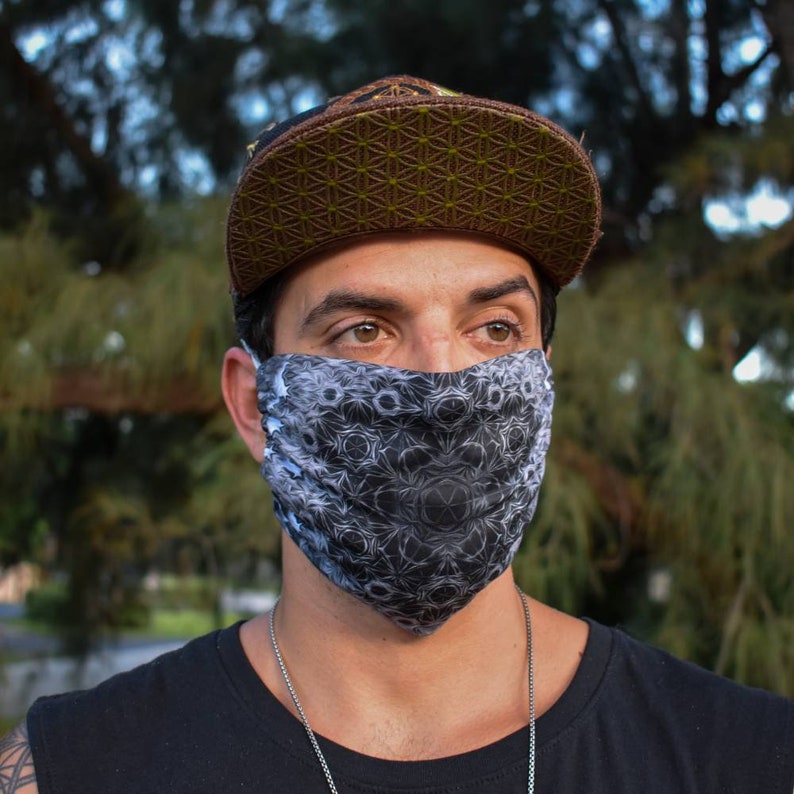 Metatrons Ripple Face Mask: V2 - Etsy