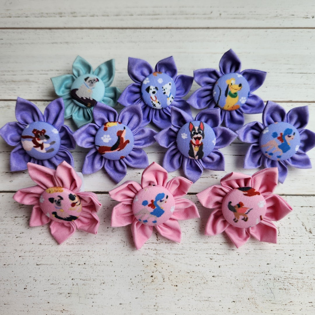 Disney Parks Inspired Dog Collar Flower, Disney, Mickey, Minnie, Snacks ...