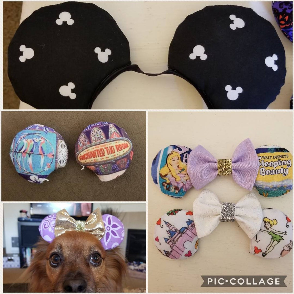 Custom Pet Mouse Ears Must Confirm Design via Private Message - Etsy