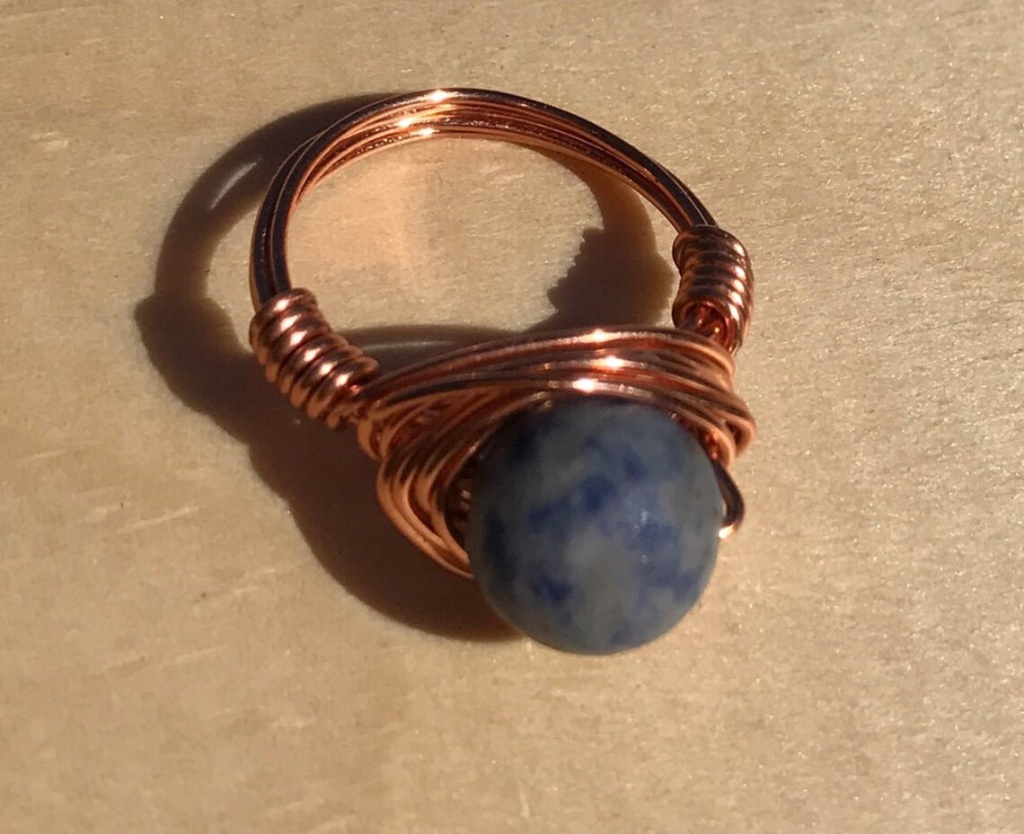 Crystal Energy Ring, Gemstone Rings, Crystal Jewelry, Custom Finish ...