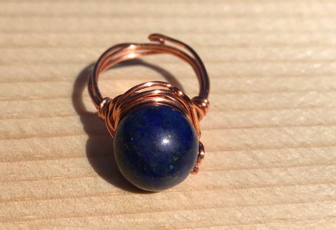 Crystal Energy Ring, Gemstone Rings, Crystal Jewelry, Custom Finish ...