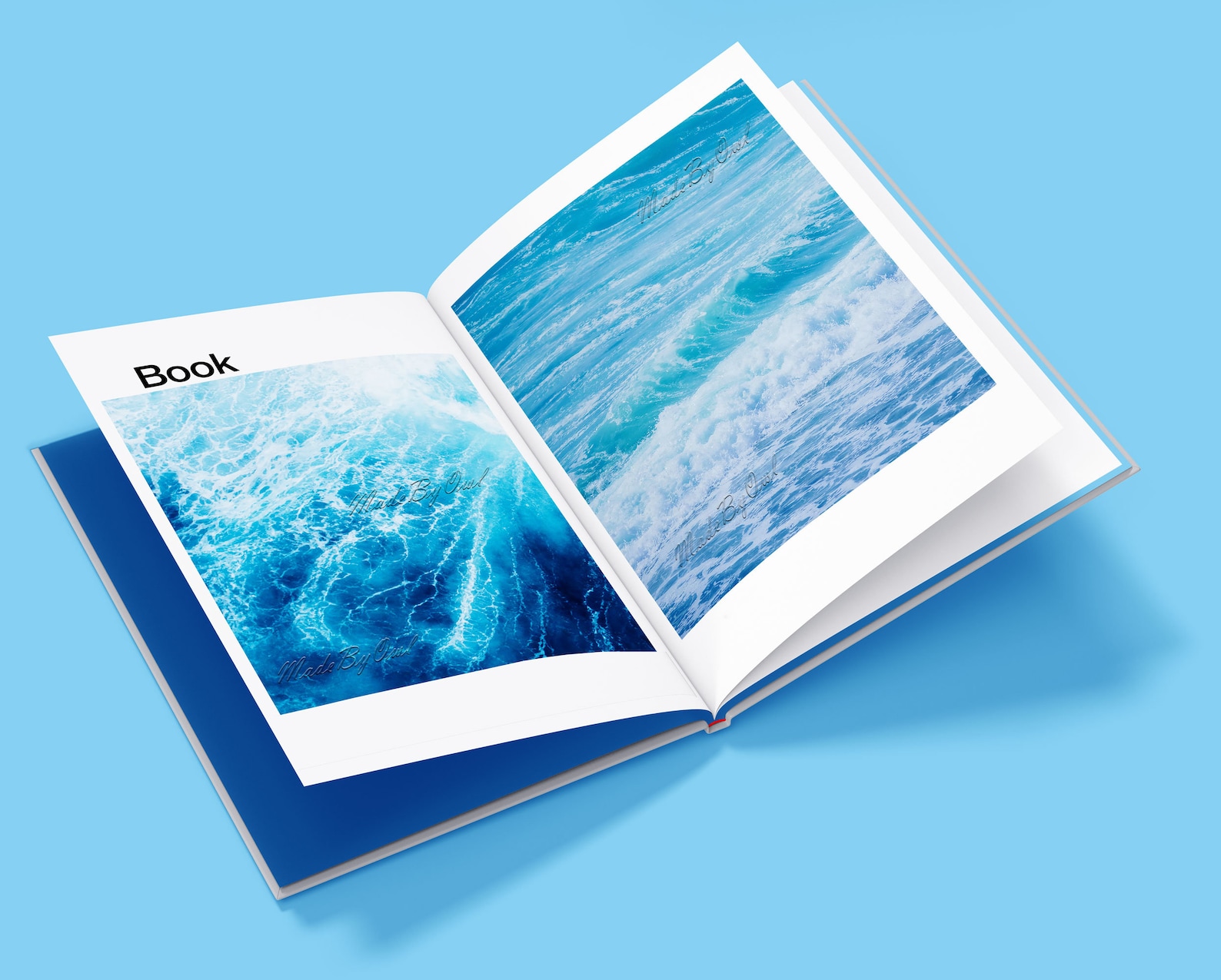 Ocean Digital Paper Blue Sea Background Printable Water Texture Overlay ...