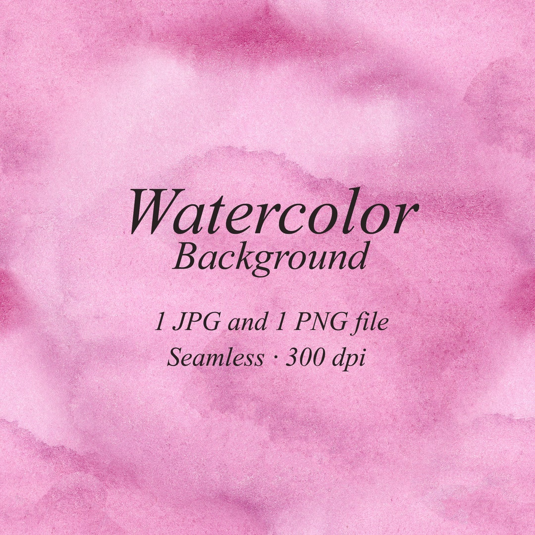 Mauve Watercolor Digital Paper, Plum Watercolor Wash, Soft Purple ...