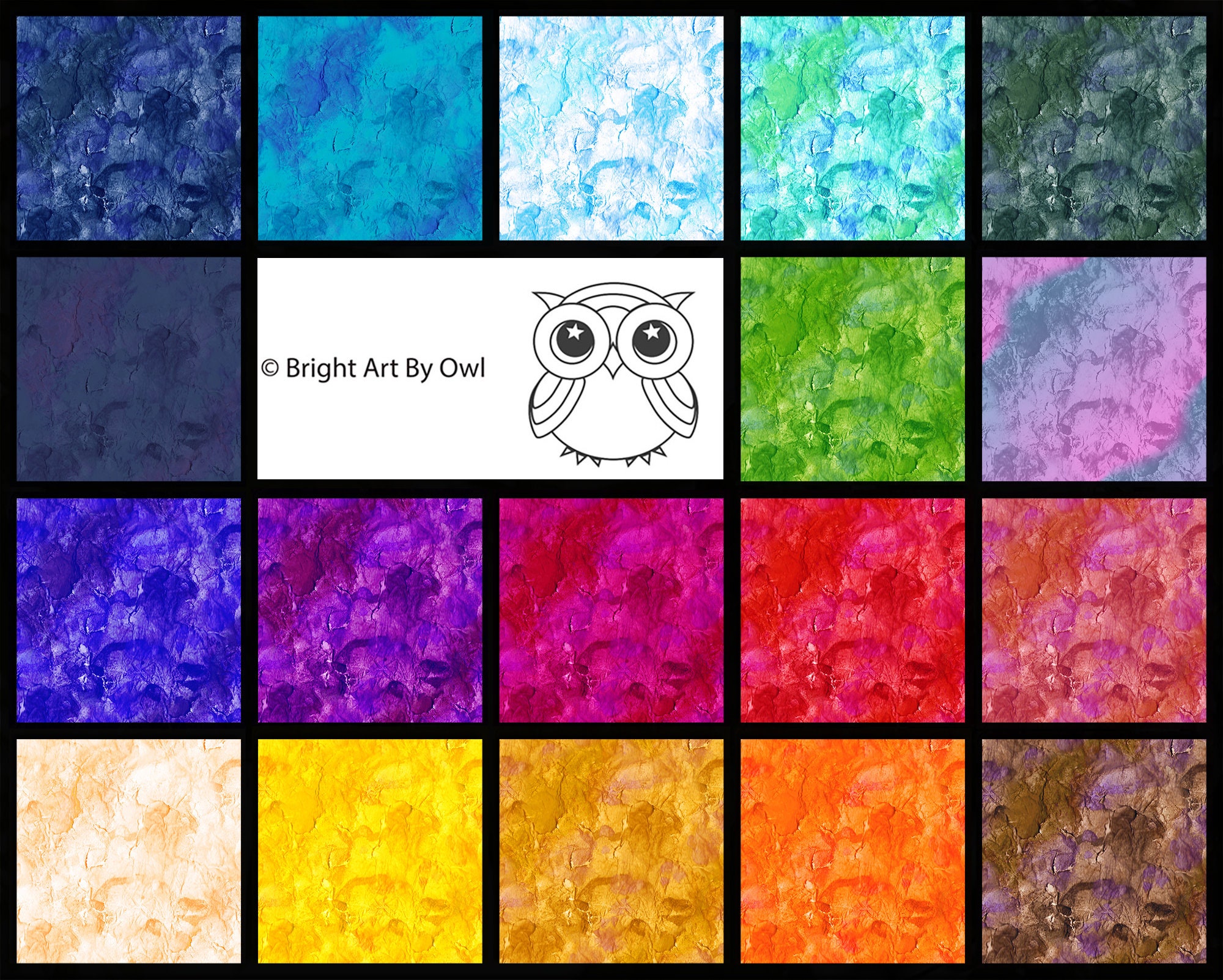 Bright Digital Paper, Digital Crumpled Paper, Crumpled Texture ...