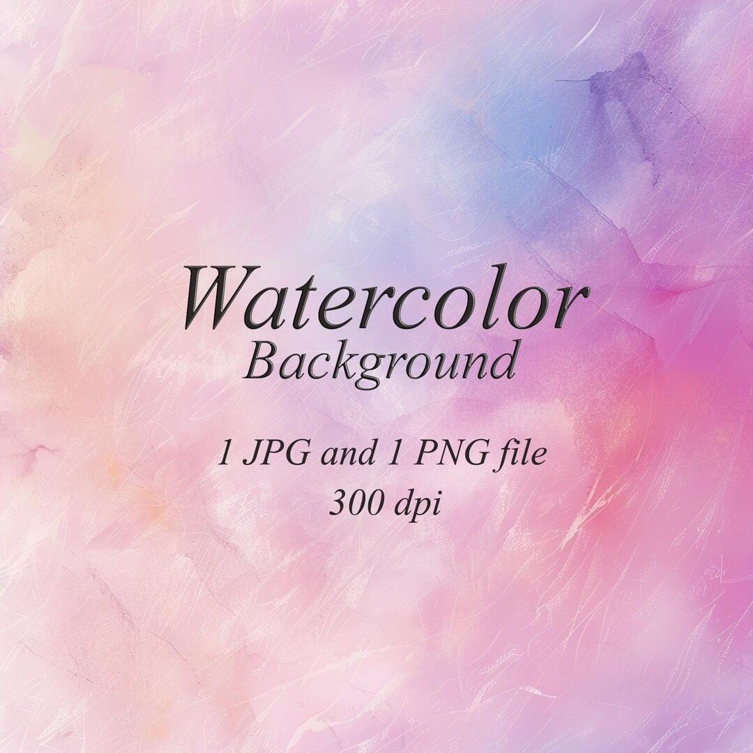 Pastel Watercolor Background, Blush Pink Watercolor Texture PNG, JPG ...