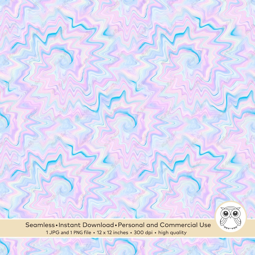 Pastel Blue Pink Background PNG, Tie Dye Seamless Digital Paper, Tie ...