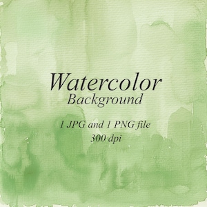 Olive Green Watercolor Texture Background, Scrapbook Paper (digital ...