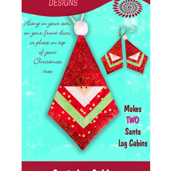 Santa Ornaments - Etsy