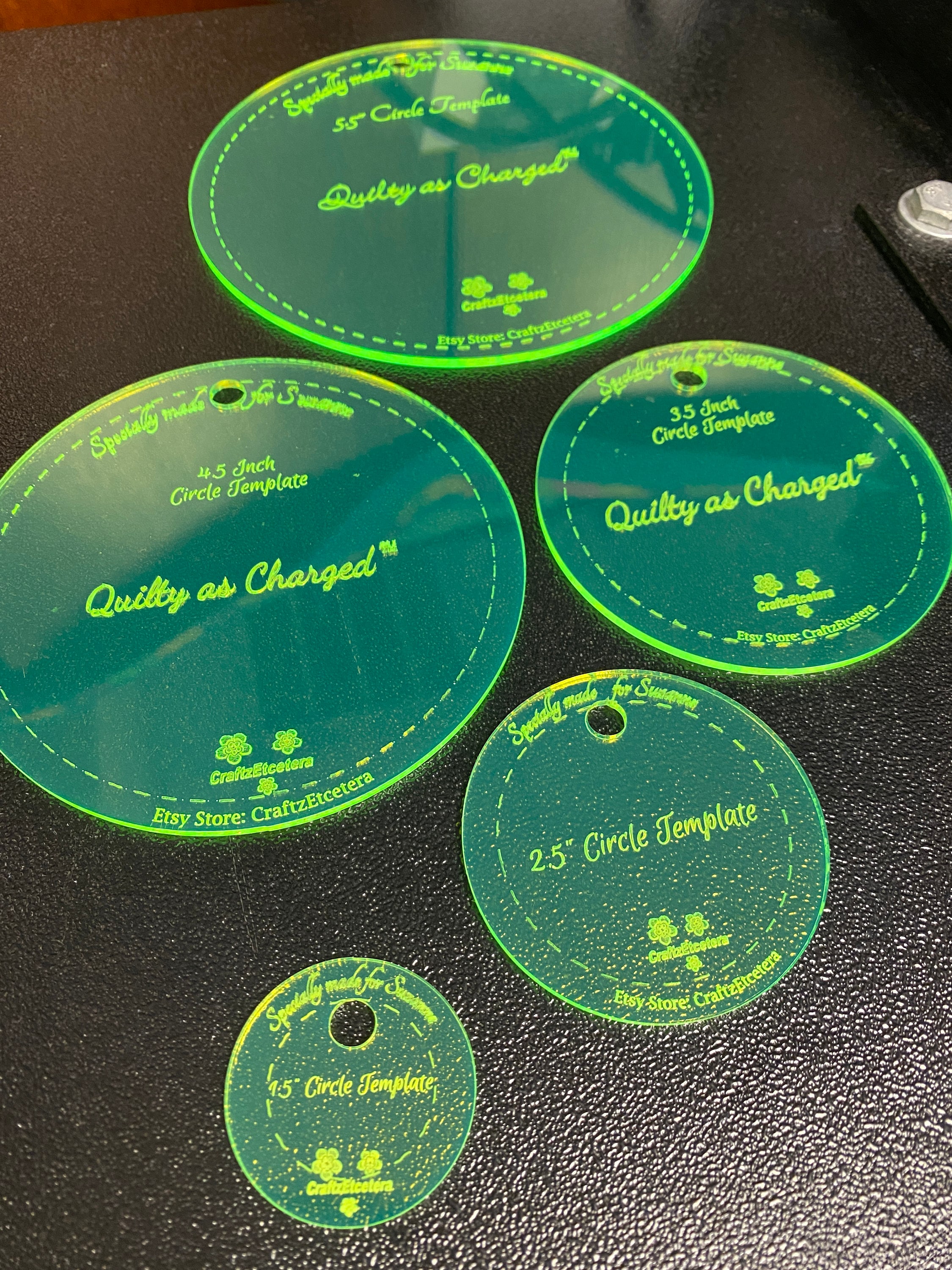 5 Inch Circle Template