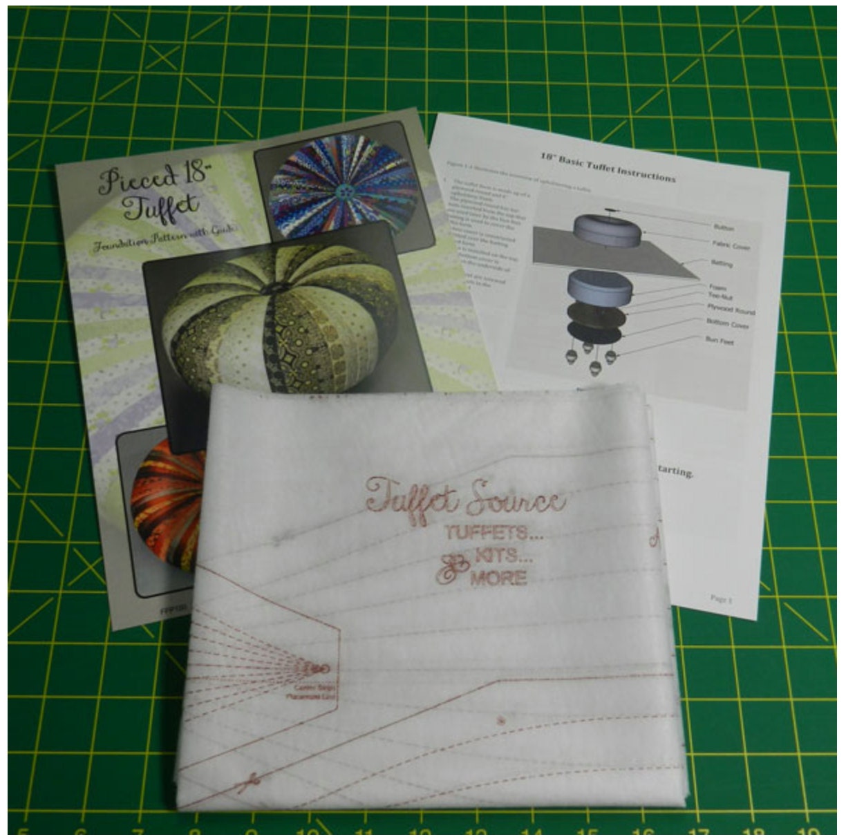 Tuffet Pattern With Instructions - Etsy Australia