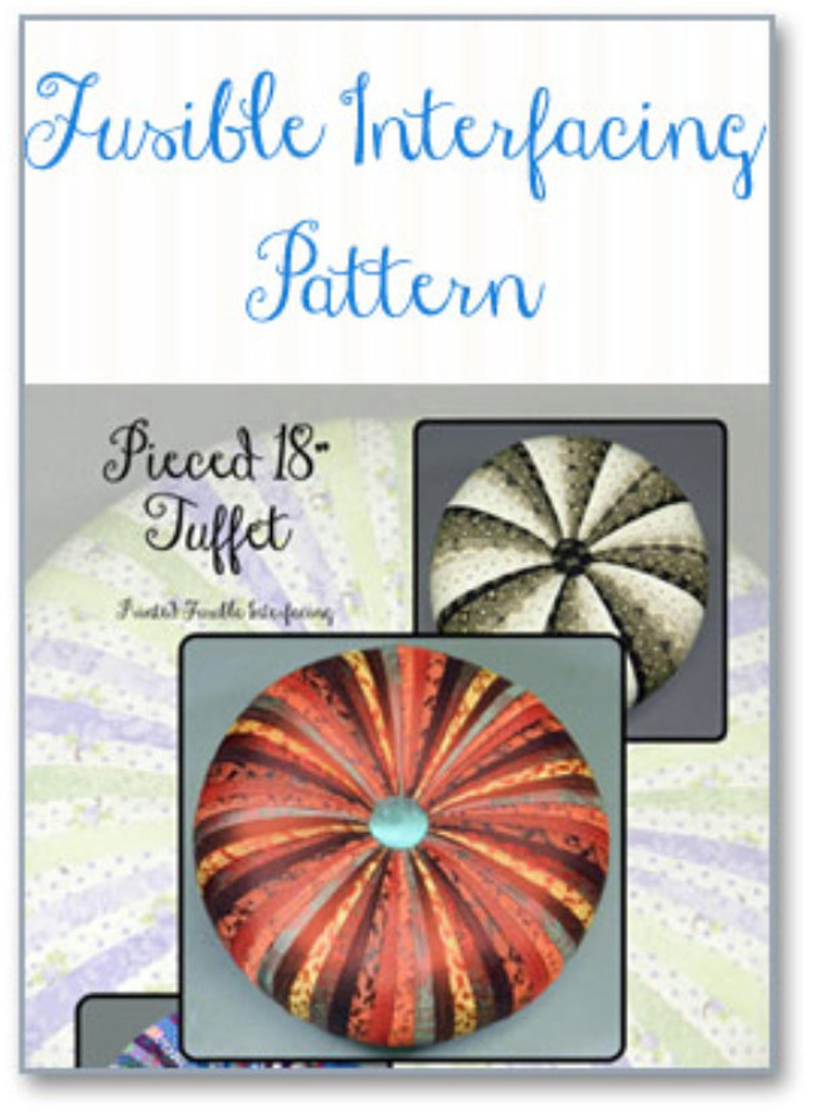 Tuffet Pattern With Instructions - Etsy Australia
