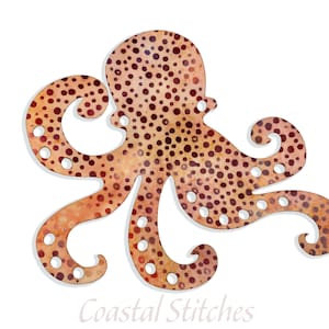 Octopus Multi Color Choices Fusible Applique - Etsy