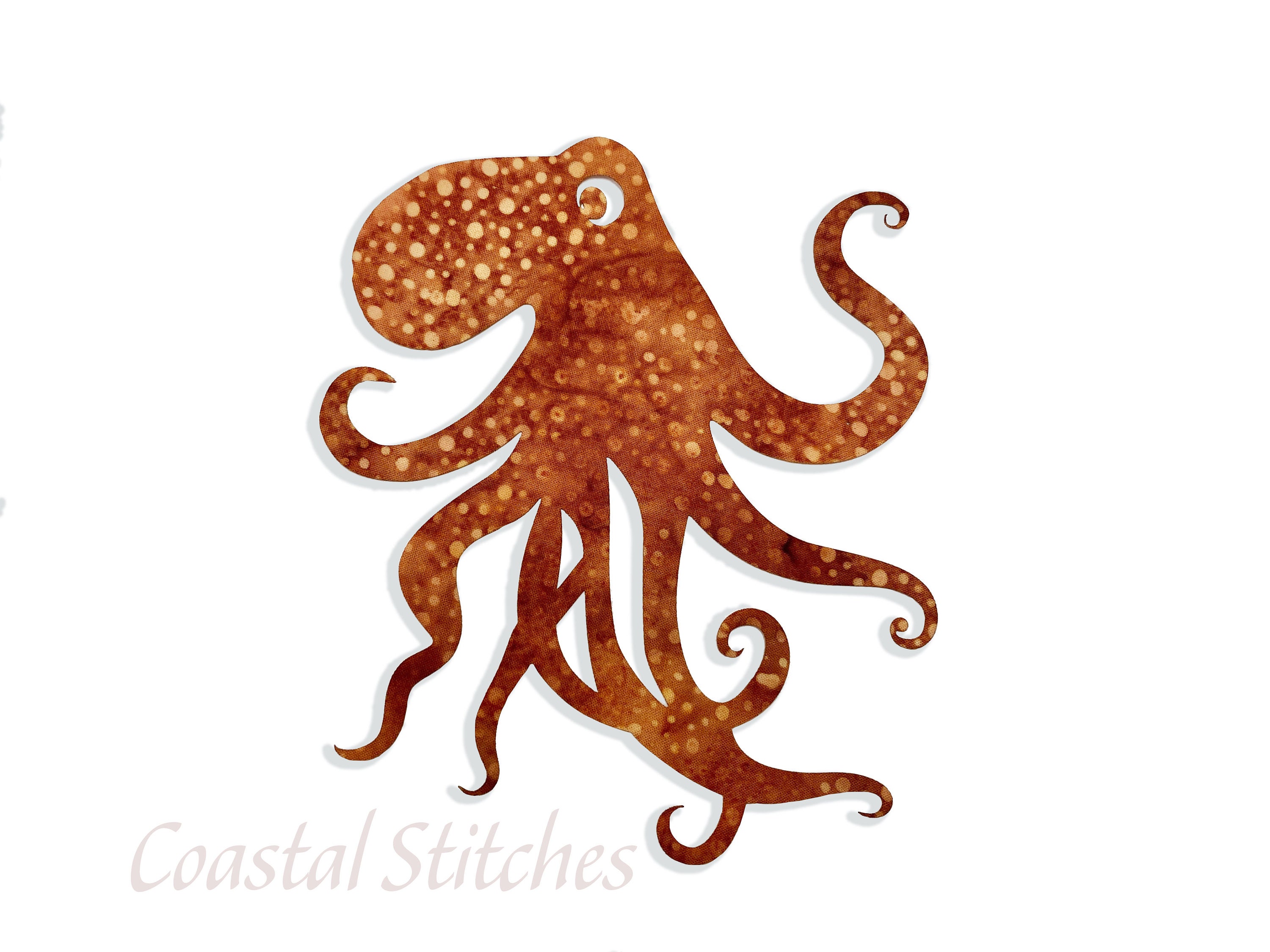 Octopus Multi Color Choices Fusible Applique - Etsy