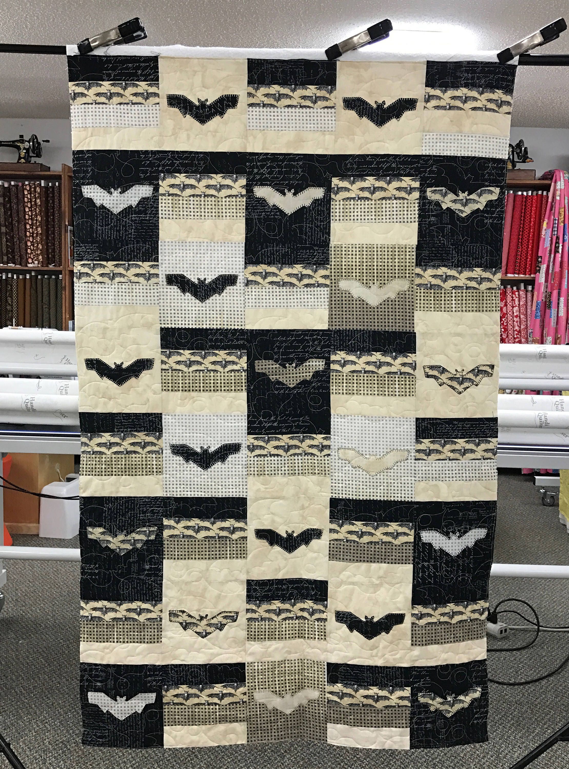 Batty Bats Pantograph digital | Etsy