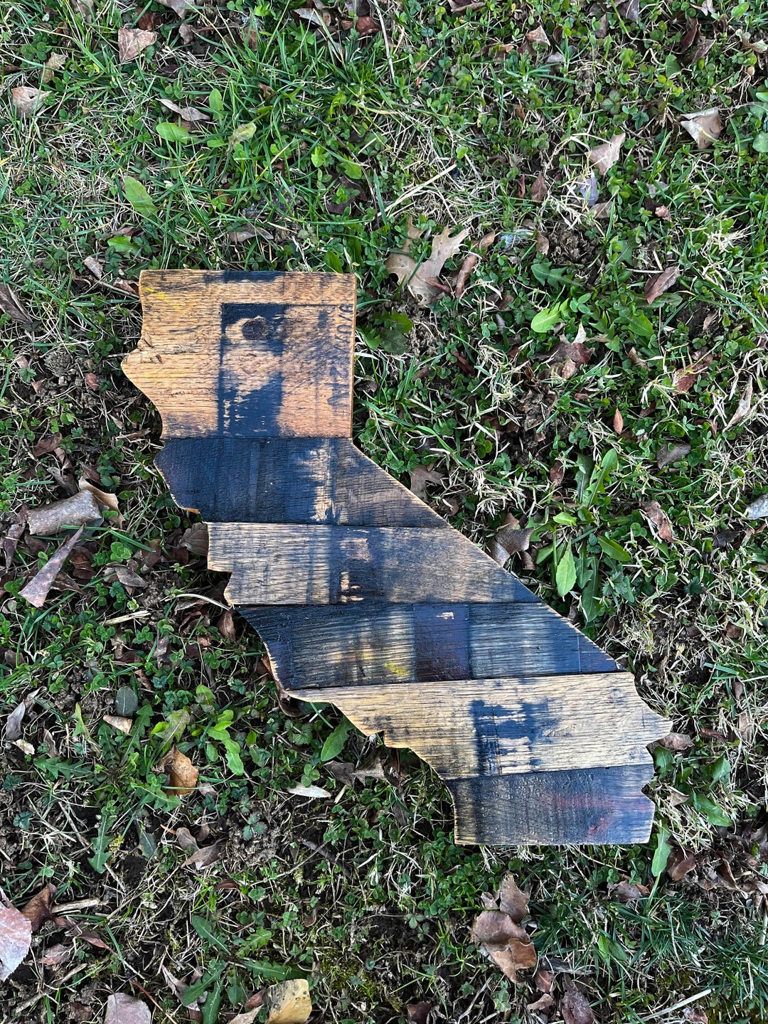 California Barrel Sign. California Home Decor. Customizable Upon ...