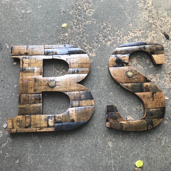 Reclaimed Wood Letters - Etsy