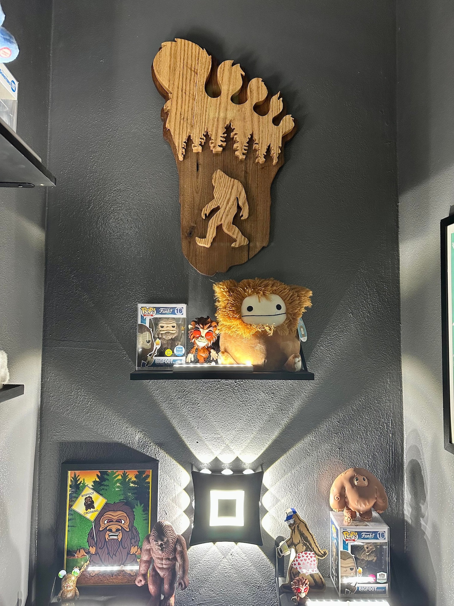 24" Mixed S Sasquatch/bigfoot Design Wood - Etsy