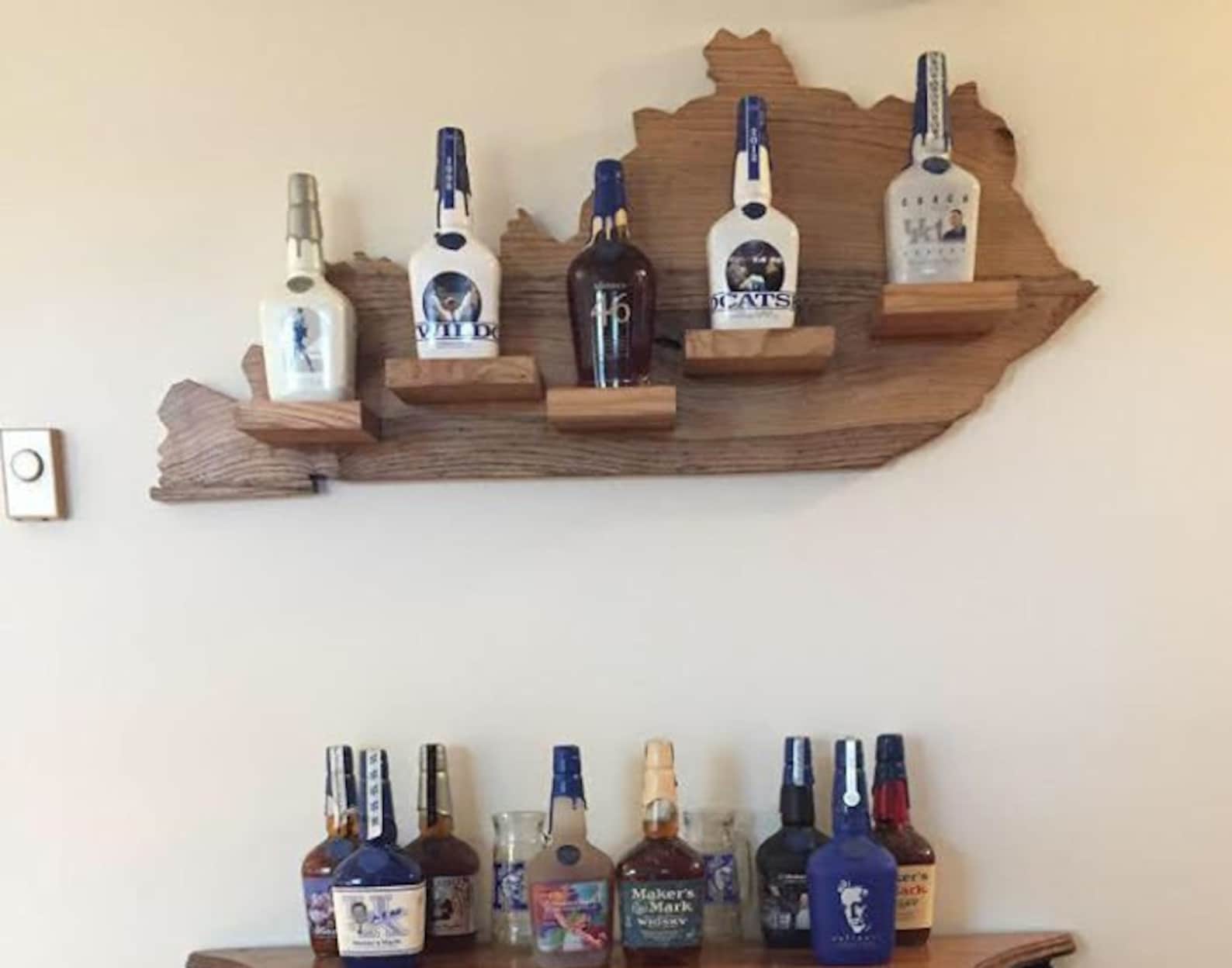 4 Ft Kentucky Bourbon Bottle Display - Etsy