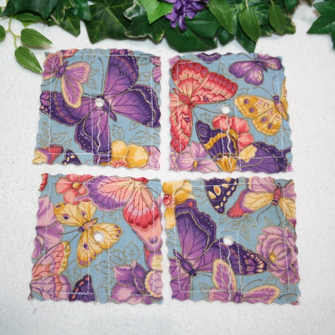 Trach Cover Pads, Tracheostomy Pads. Set of 4. Butterflies - Etsy