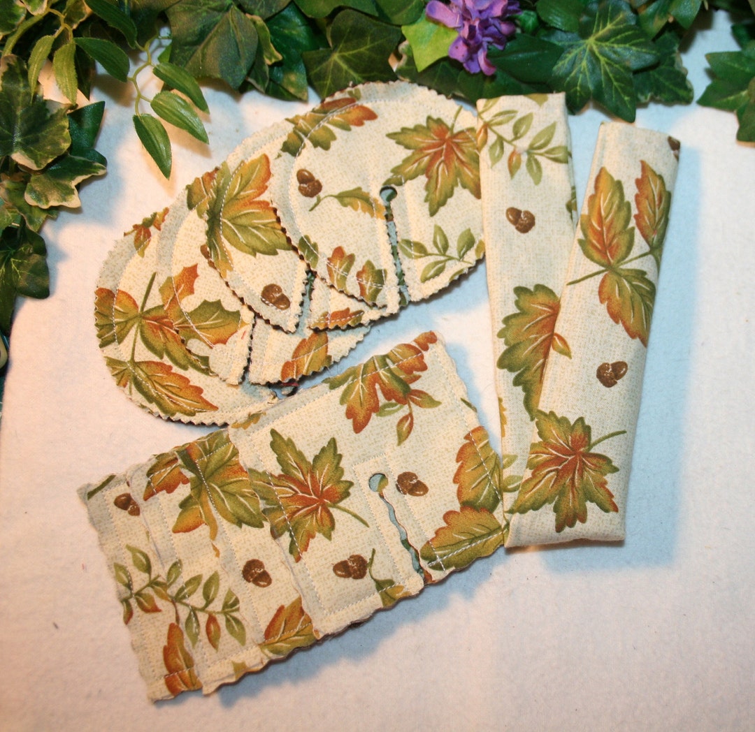 Trach Cover Pads, Tracheostomy Pads, Tubbies and Covers. Fall Leafs ...