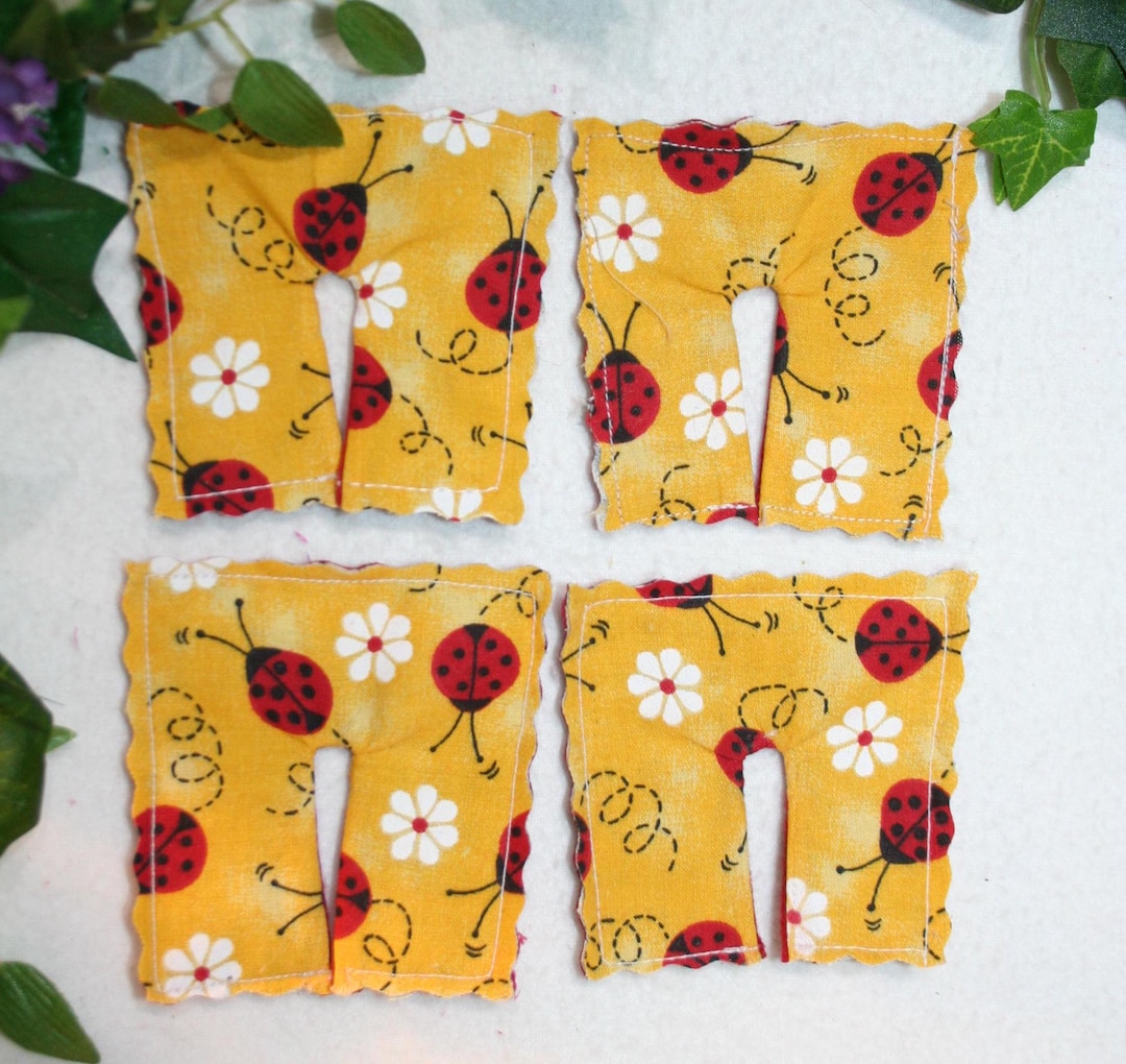Trach Cover Pads, Tracheostomy Pads. Set of 4. Ladybugs on Yellow - Etsy