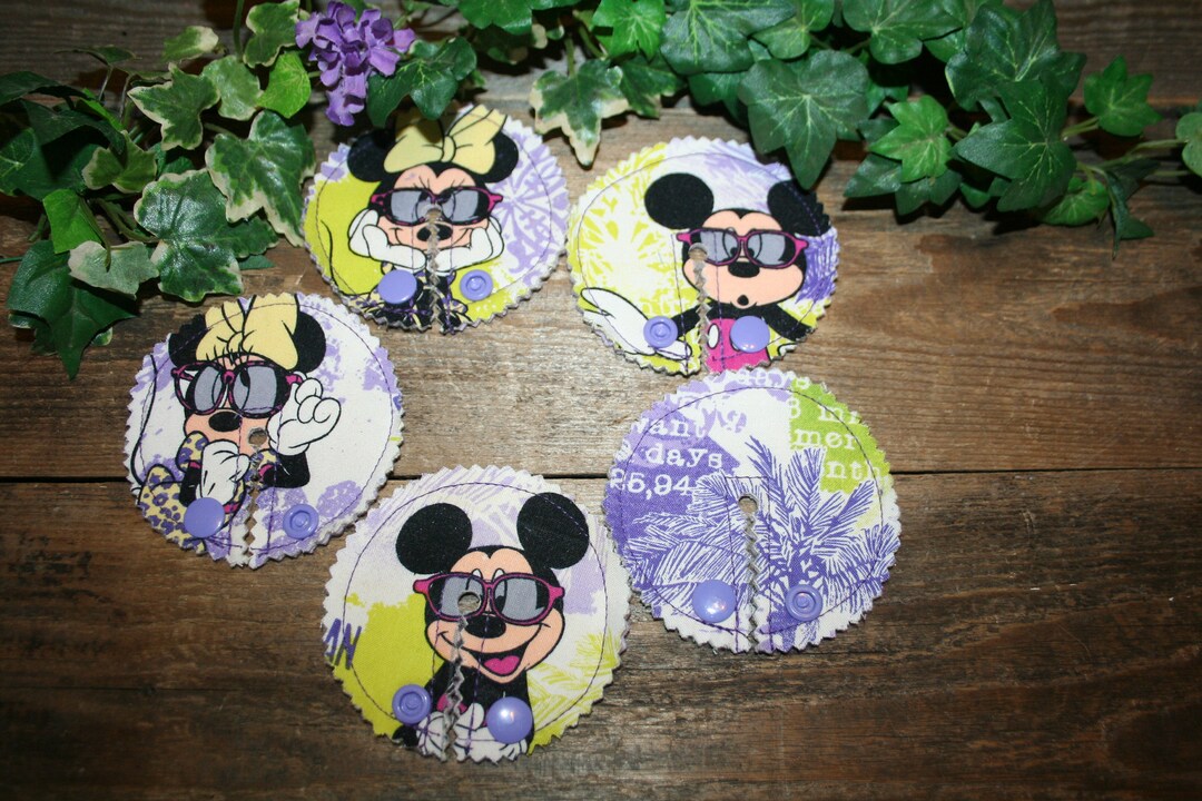 G-tube Pads, Mic-key Button Upcycled Scrubs Endless Summer Mickey ...