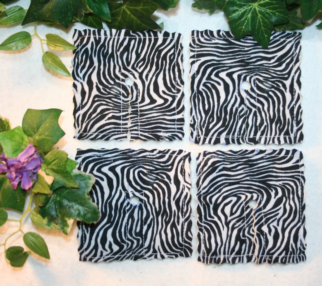 Trach Cover Pads, Tracheostomy Pads. Set of 4. Zebras - Etsy