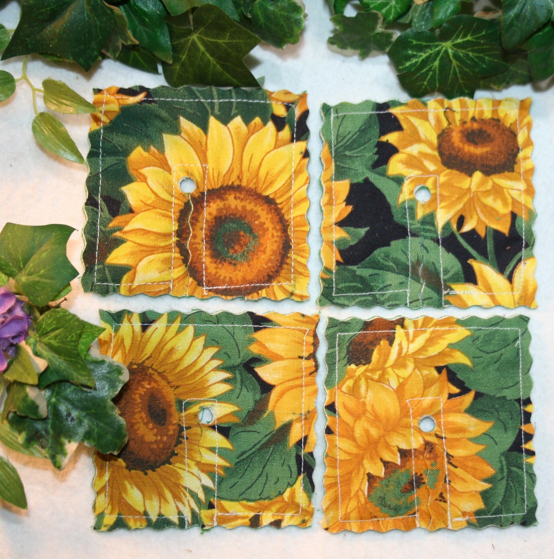 Trach Cover Pads, Tracheostomy Pads. Set of 4. Sunflowers - Etsy