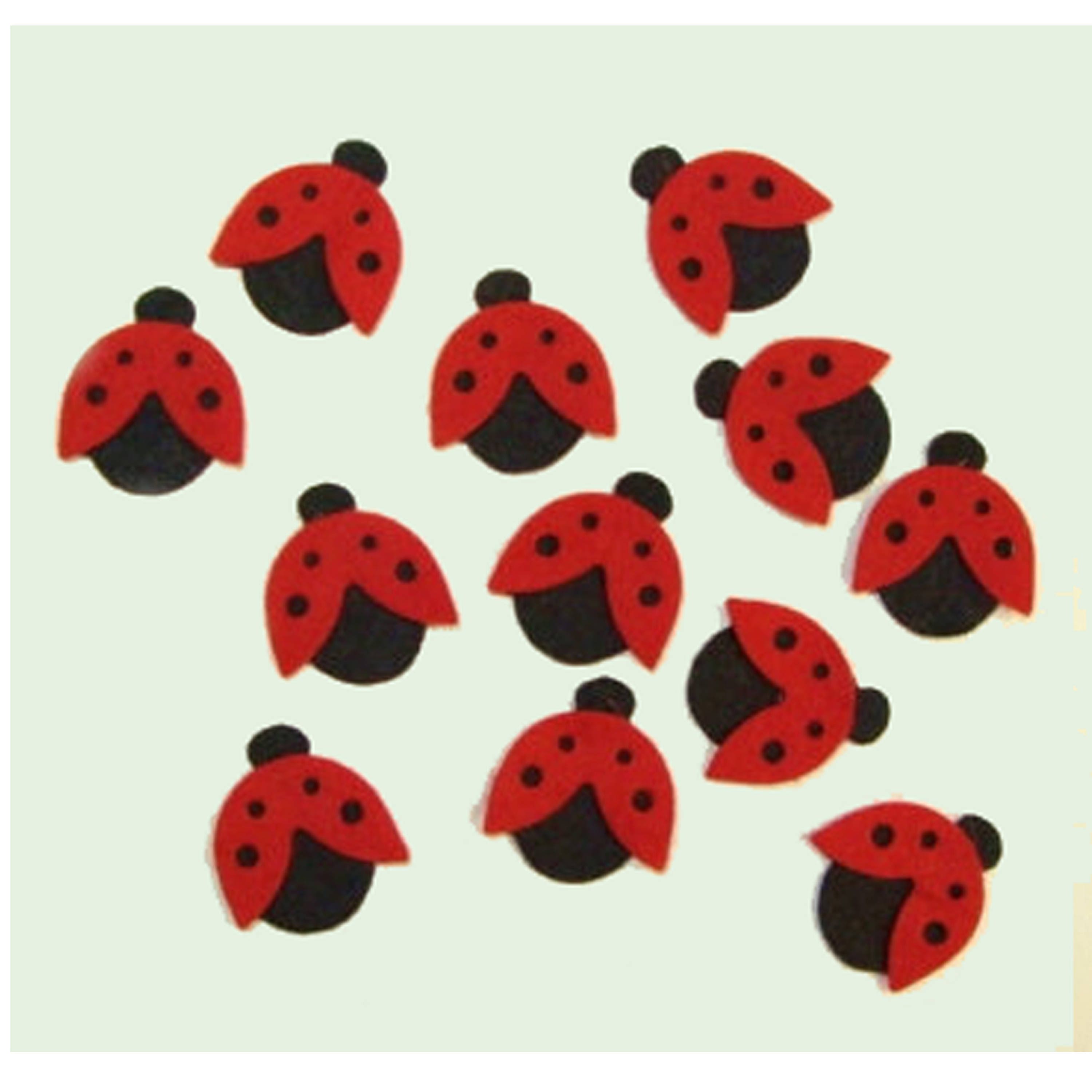 Scrapbooking insects for craft Felt die cut shapes Felt Appliques ...