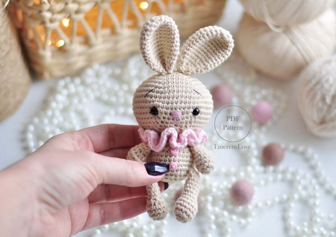 Amigurumi Pattern Easter Bunny Crochet Bunny (Instant Download) - Etsy