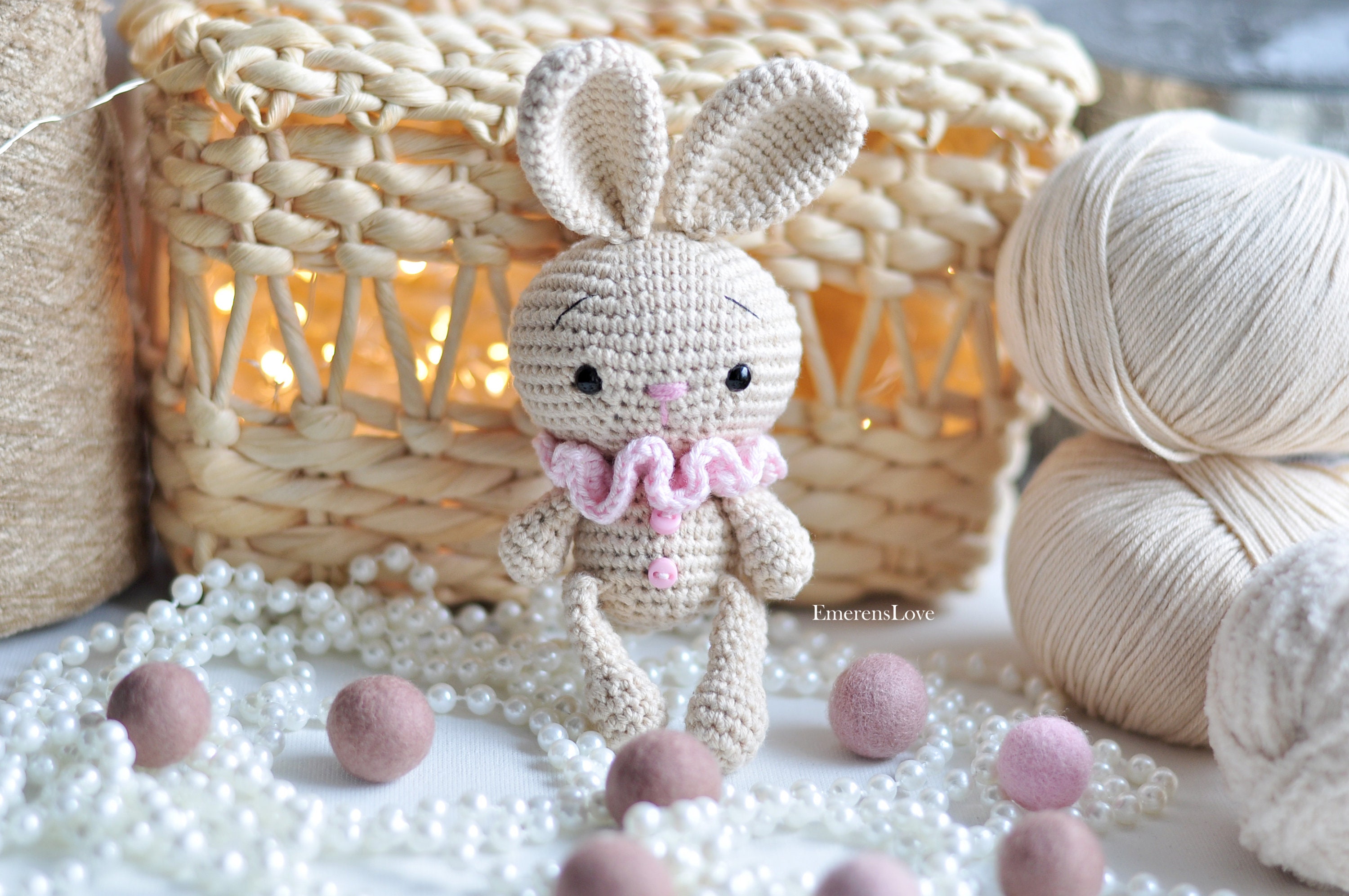 Amigurumi Pattern Easter Bunny Crochet Bunny Pattern PDF | Etsy