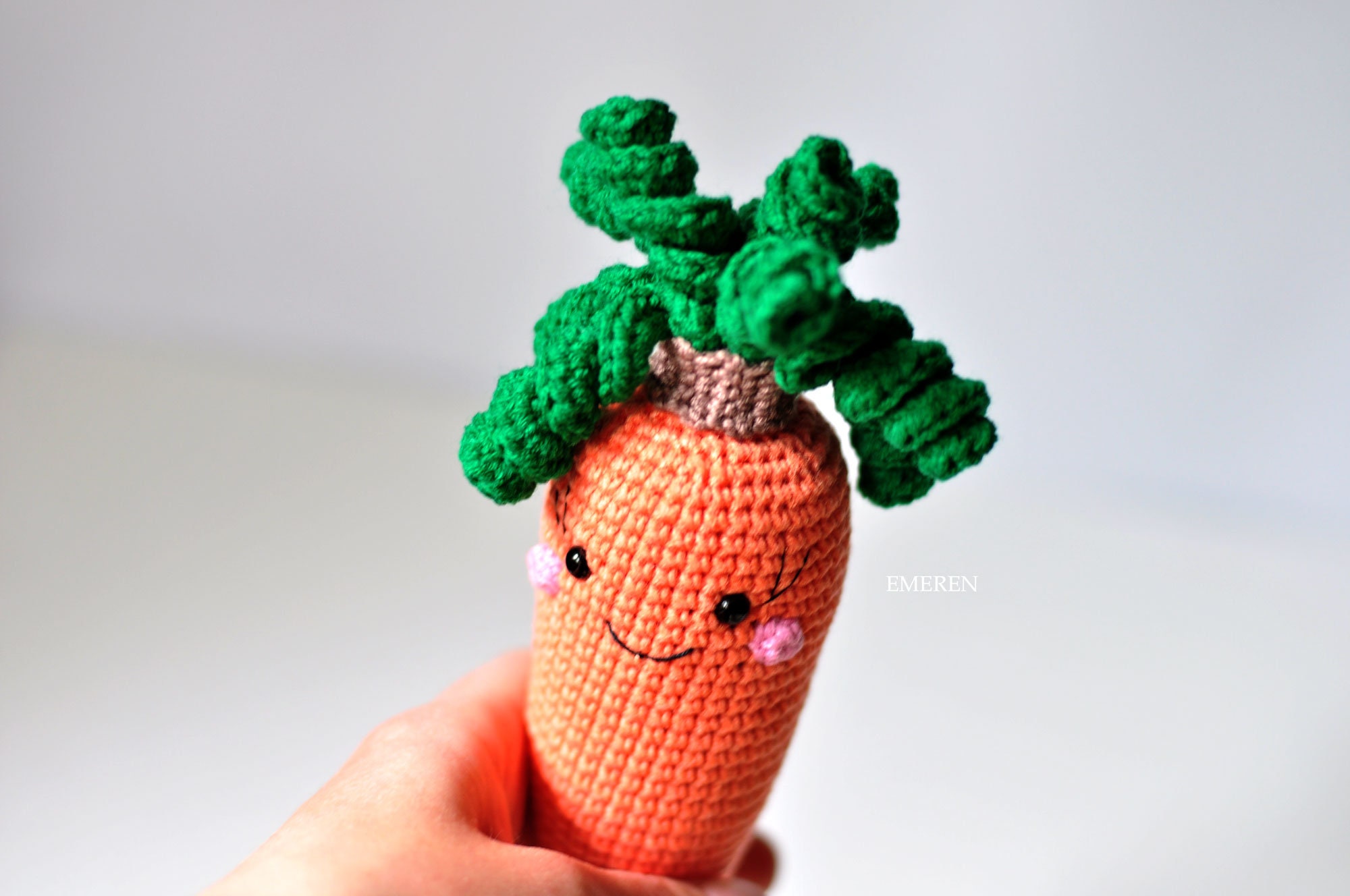 Amigurumi Carrot Pattern Easy Crochet Vegetable Pattern - Etsy