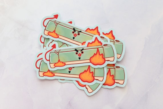 Evil Cricut Arts and Crafts Matte Diecut Sticker - Etsy