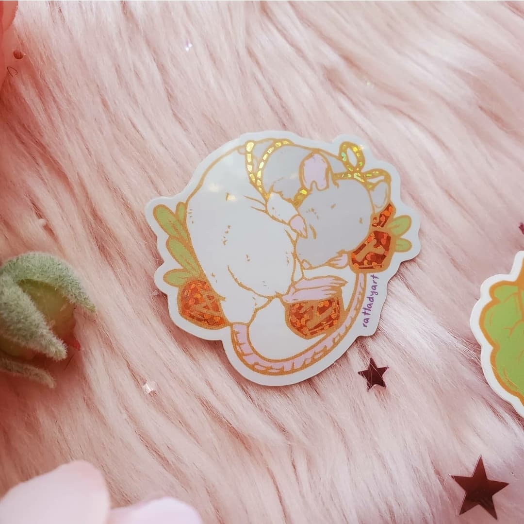 Runes and Acorn Rat and Mouse Weatherproof Die-cut Vinyl - Etsy