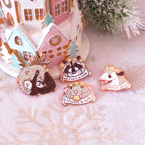 Trash Panda Raccoon Spring Trash Animals Hard Enamel Pin Gold Metal - Etsy