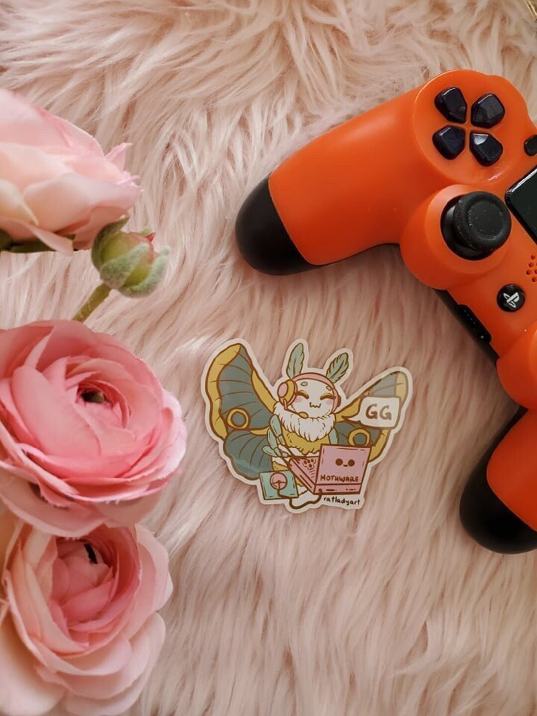 Stickers Moth Gods Hobbies and Crafts Diecut Glossy Vinyl Weatherproof ...