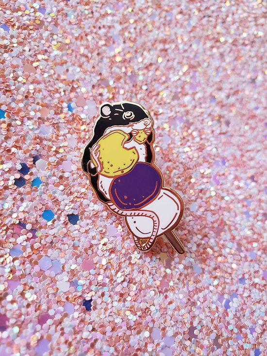 Dango Rat Pride Flag Nonbinary Asexual Bi Flag Pan Pride Hard - Etsy