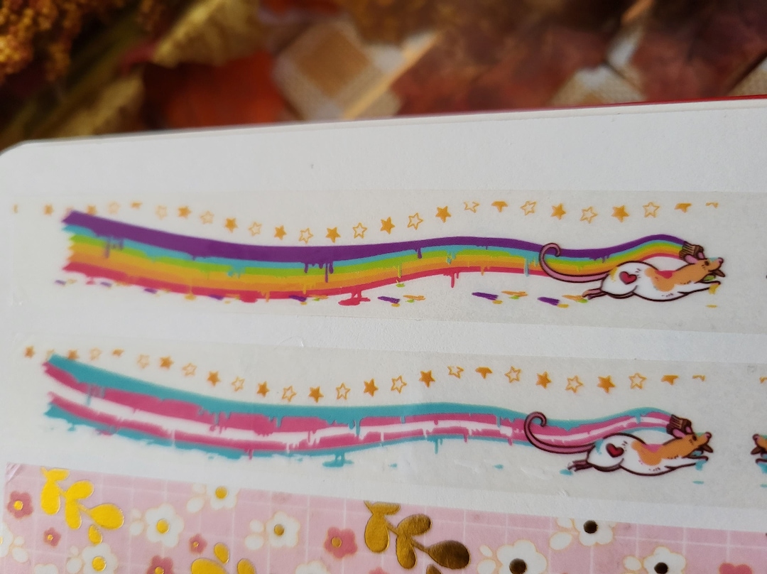 Trans Flag Clear Washi Tape - Decorative Masking Tape | Stationery ...
