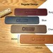 Bulk Pack Italian Leather Bookmarks With Custom Stamped - Etsy UK