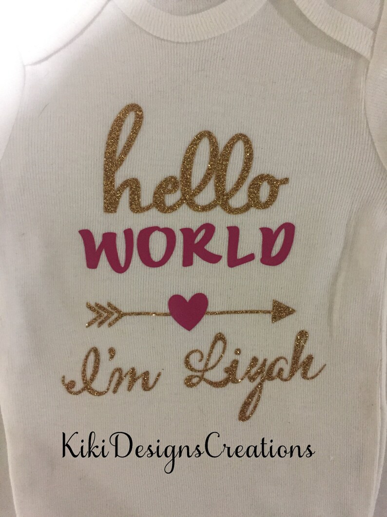 Hello World Onesie Hello World Newborn Outfit Hello World | Etsy
