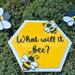 Baby Bee Sign , What Will Baby Bee?, Gender Reveal Party Backdrop Sign ...