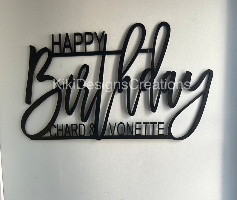 Happy Birthday Sign Birthday Sign Birthday Decor Happy 1st - Etsy