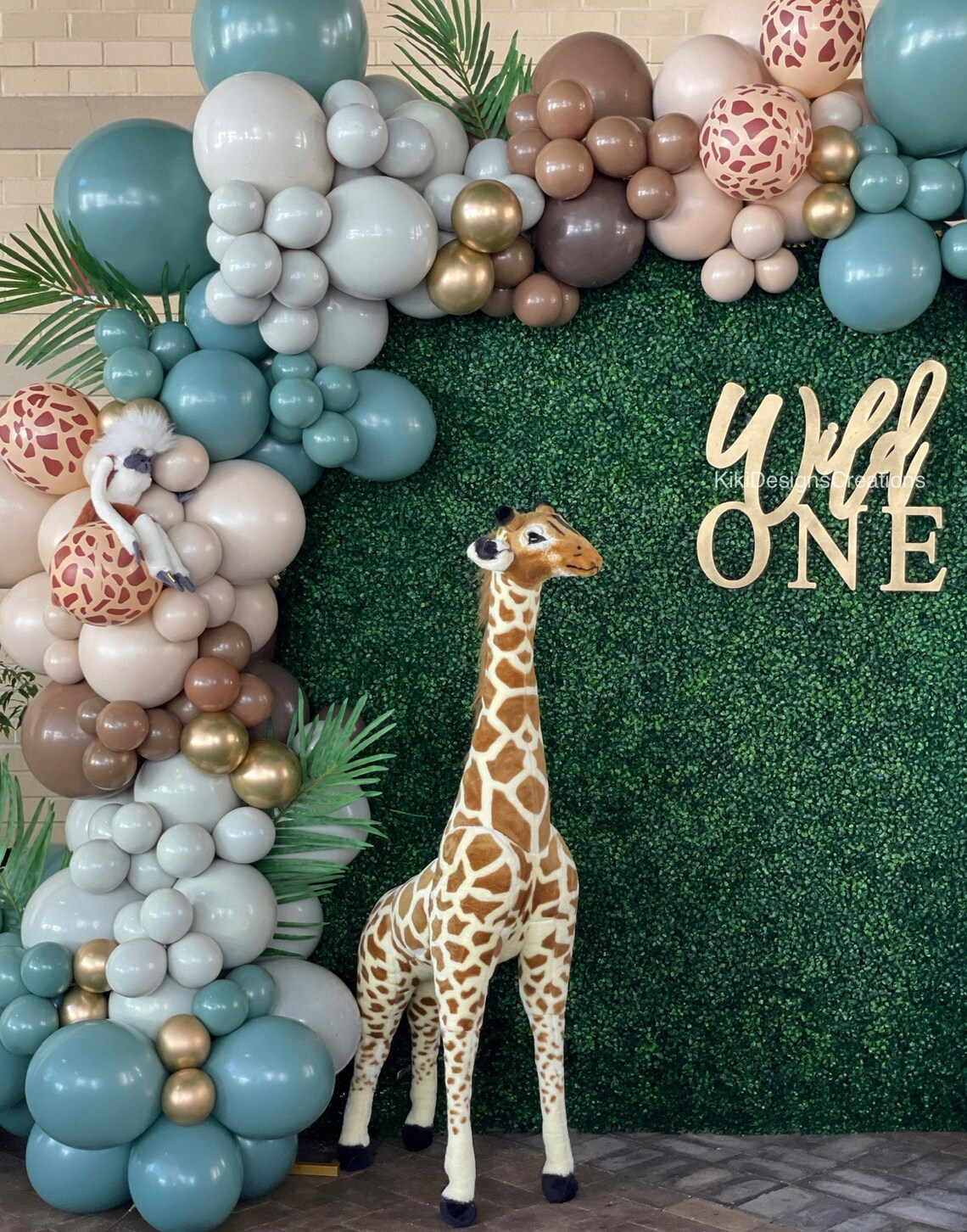 Wild One Sign Party Backdrop Sign Safari Jungle Theme - Etsy